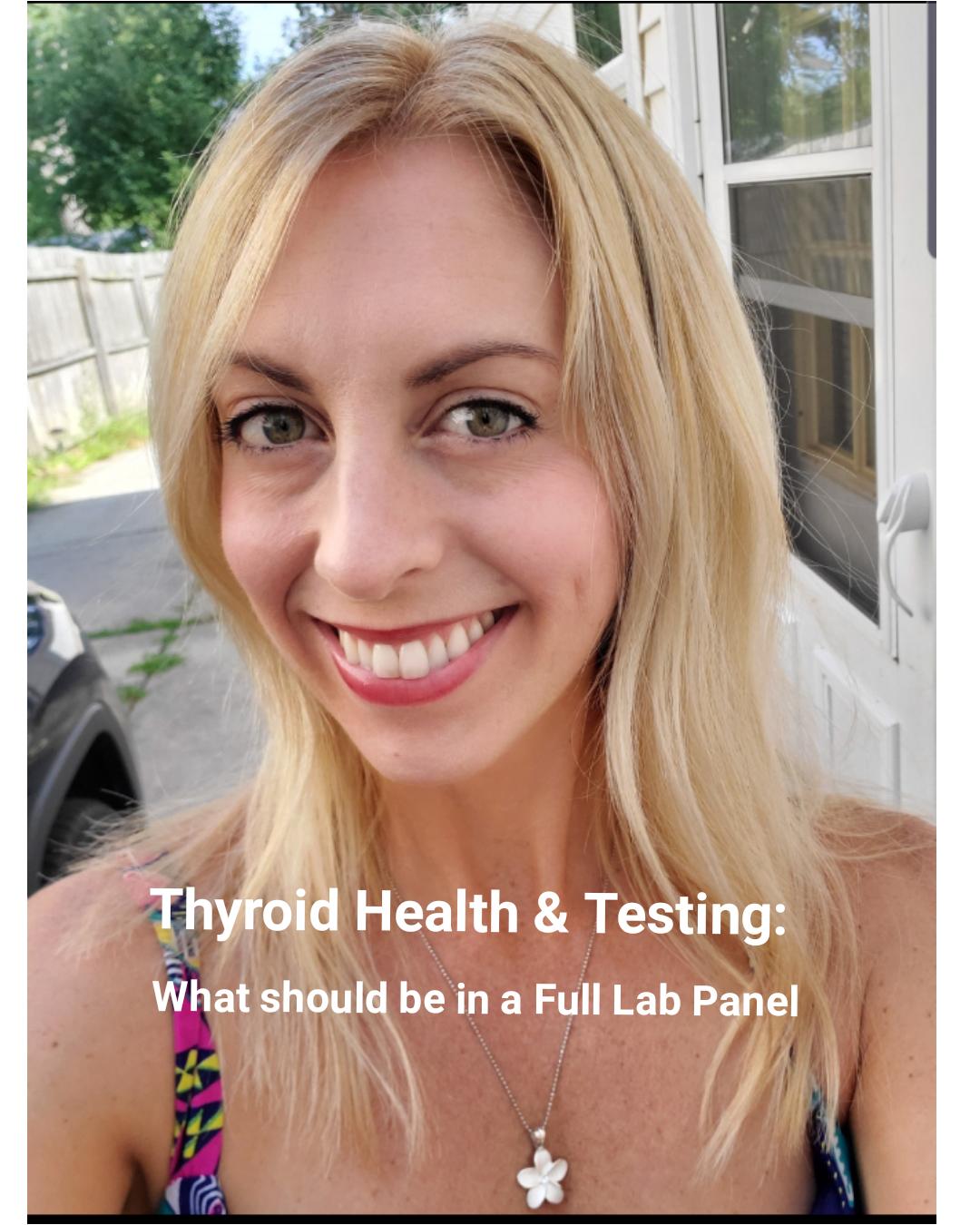 Thyroid Health: What you Should be Testing - Finesse Fitness