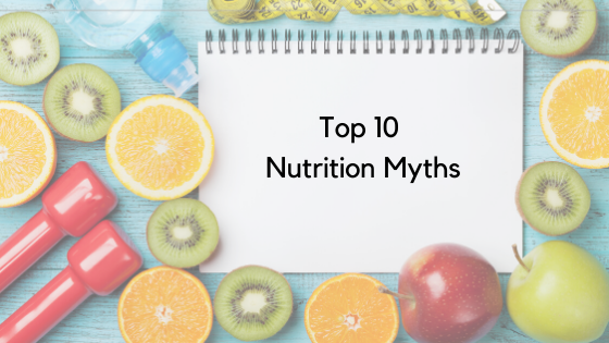 Top 10 Nutrition Myths | Finesse Fitness